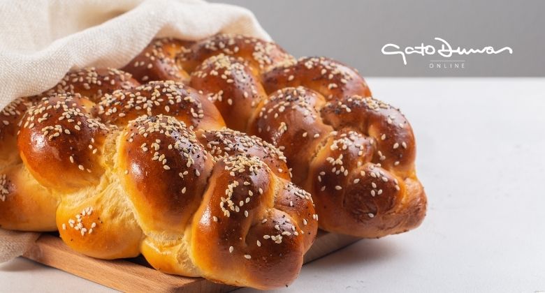 Pan Challah (pan trenzado) – GatoDumasOnline Colombia